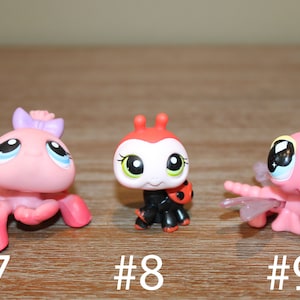 Pick-a-piece Lps Littlest Pet Shop Original and Authentic Bugs A - Etsy