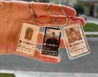 Spotify Keychain | Etsy