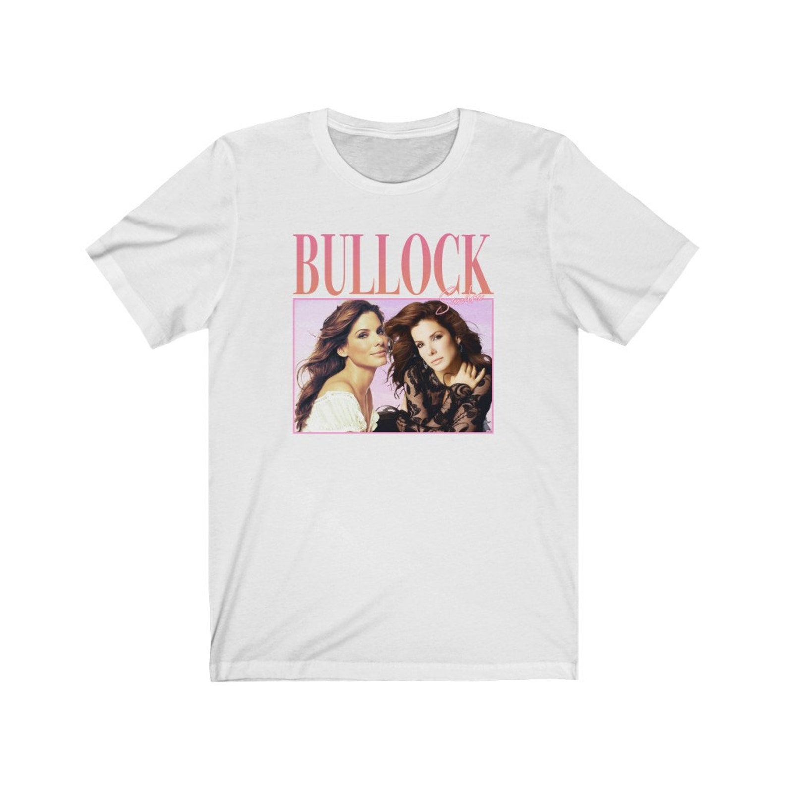 90's Retro Style T-shirt Sandra Bullock | Etsy
