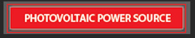 SOLAR Sticker 10x1.5 Custom Cut Photovoltaic Power Source - Etsy