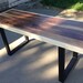 Modern Walnut/maple Desk - Etsy