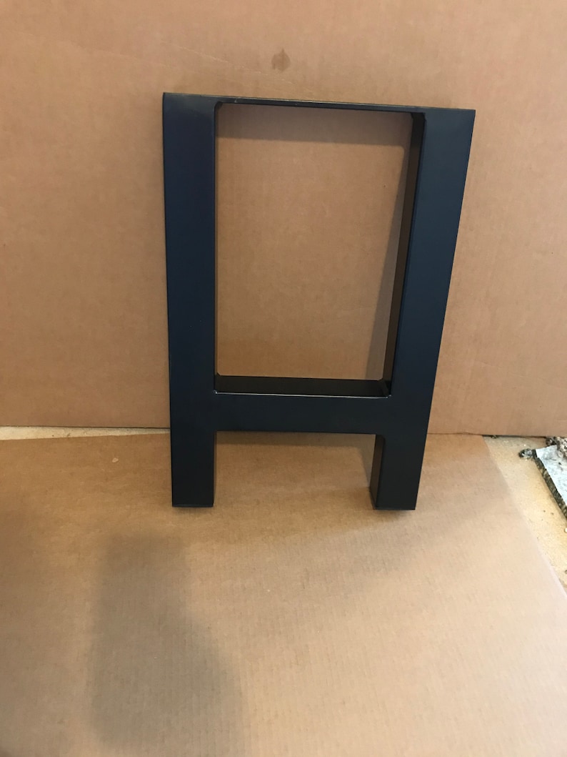 Metal H Legs 2x2 powder Coated - Etsy