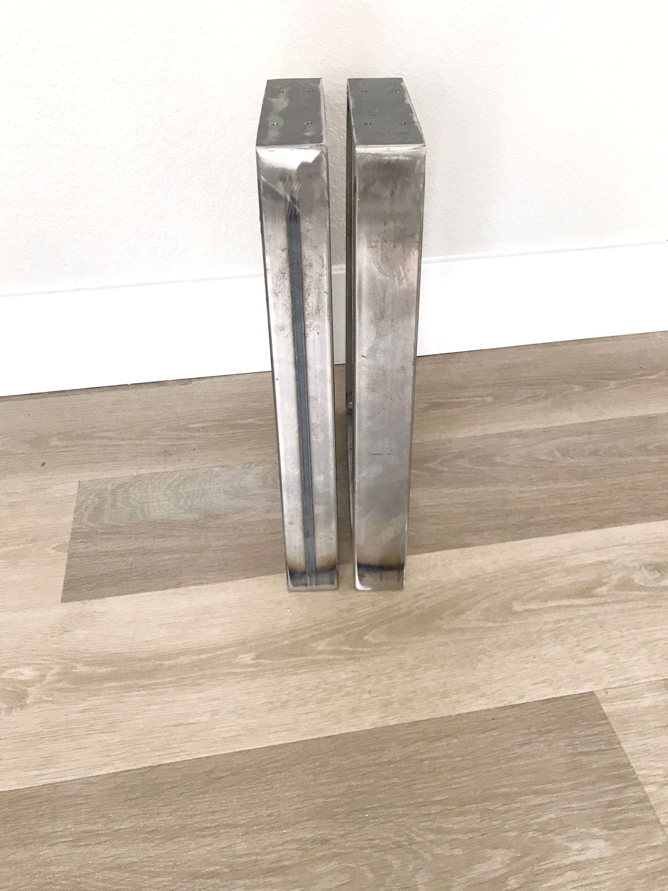 Trapezoid Metal Legs 1X2 powder Coated - Etsy