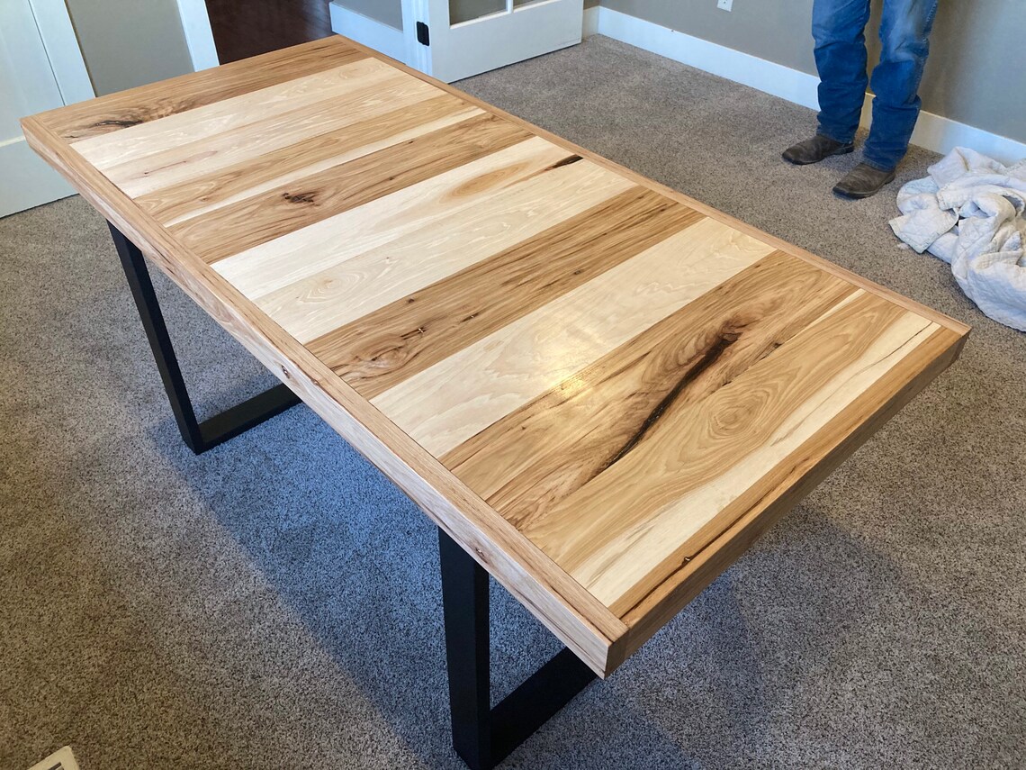 Farmhouse Hickory Desk - Etsy