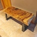 Live Edge Maple Bench - Etsy