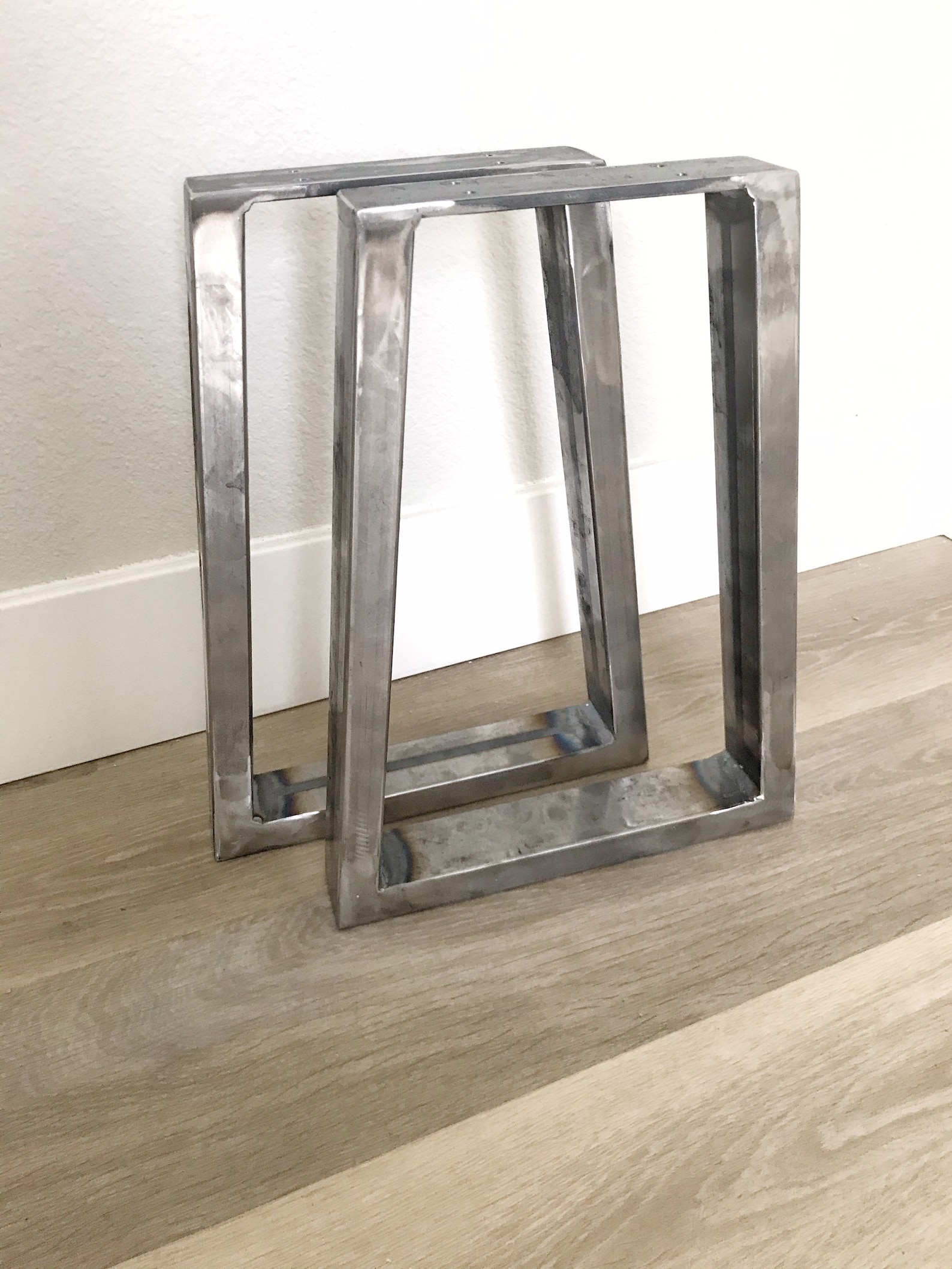 Trapezoid Metal Legs 1X2 powder Coated | Etsy