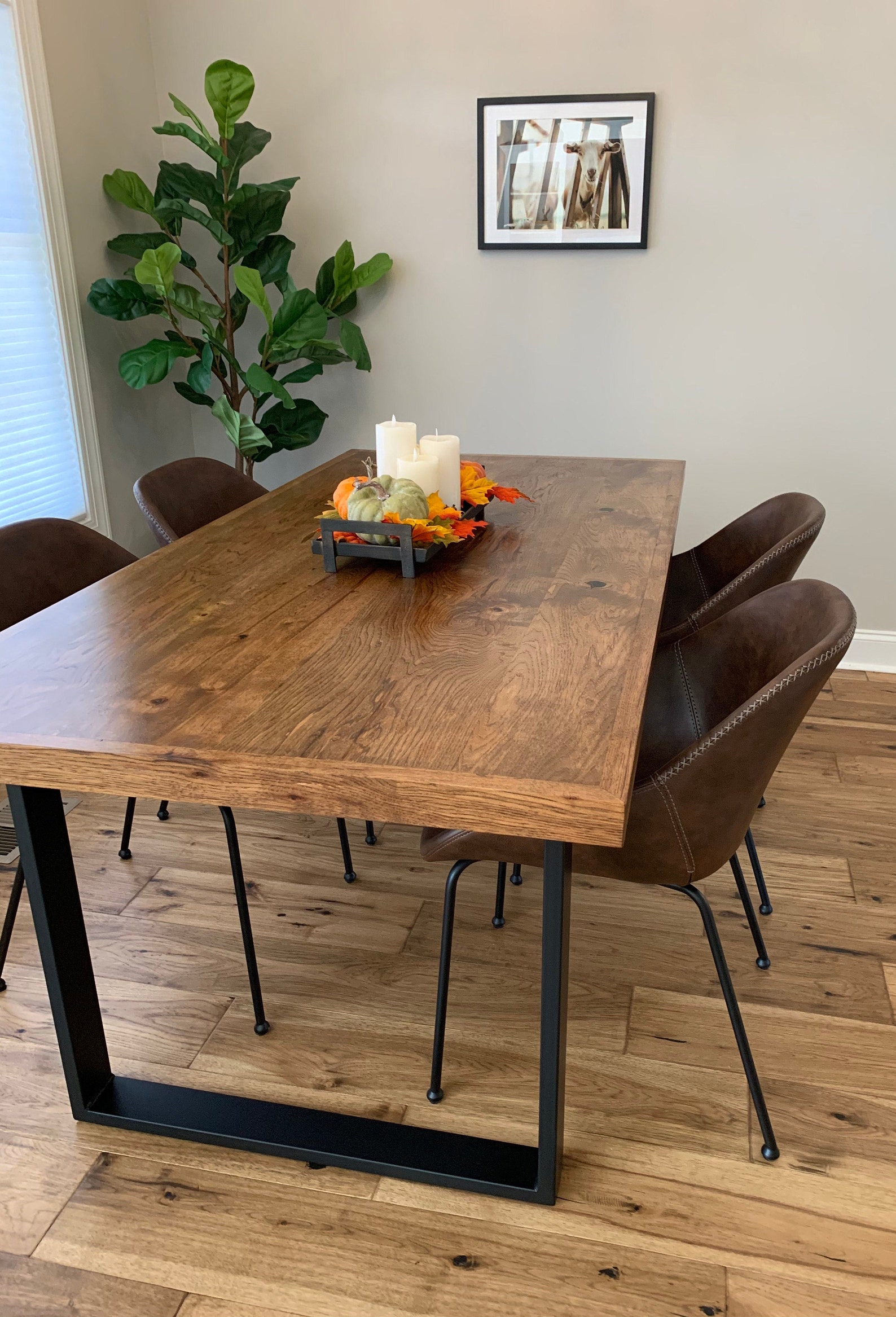 Hickory Dining Table - Etsy