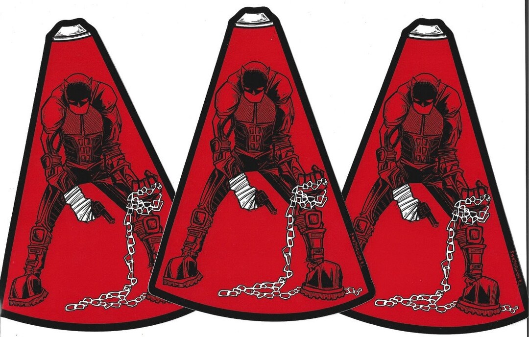 DAREDEVIL 7"x5" Super Deluxe Sticker - Etsy