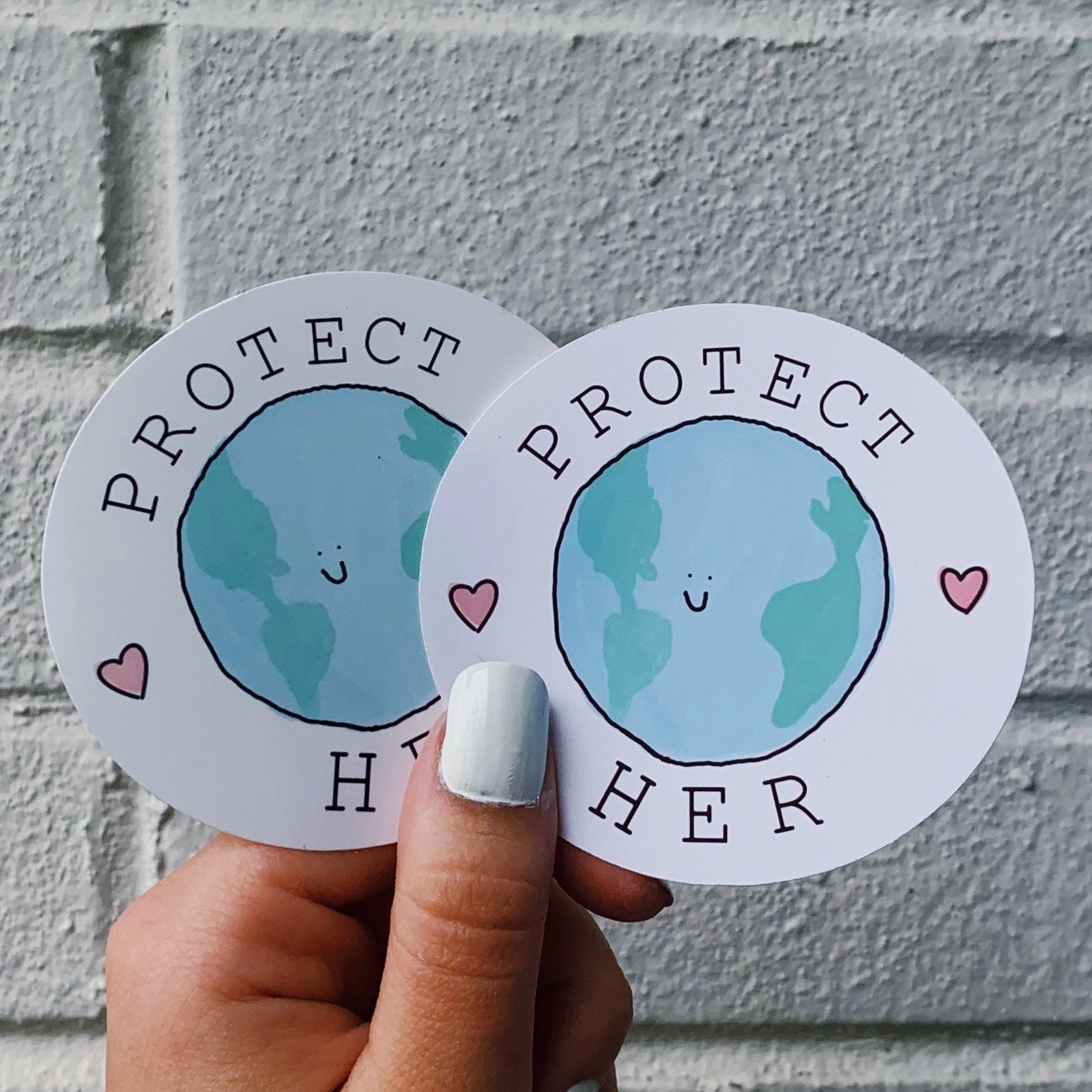 Earth Conservation Sticker or Magnet / Laptop Sticker / Water - Etsy