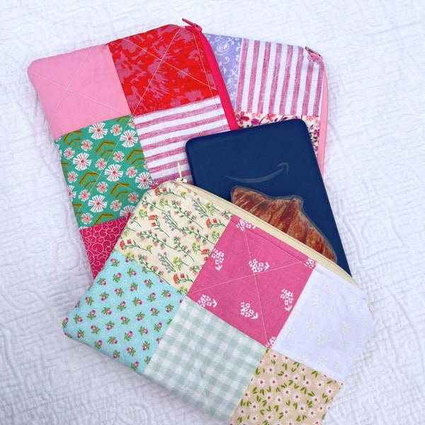 Quilted Zipper Pouch - Etsy