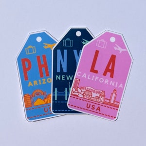 Tucson, Arizona Sticker or Magnet / Travel Sticker / Matte Waterproof ...