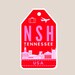 Nashville Tennessee Sticker or Magnet / Travel Sticker / - Etsy