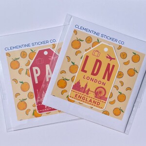 London, England Sticker or Magnet / Travel Sticker / Matte Waterproof ...