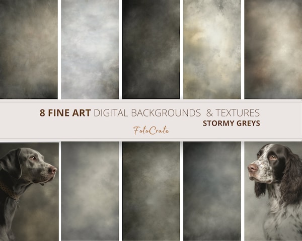 72 Portrait Digital Backgrounds, Portrait Textures, Fine Art Backdrops ...