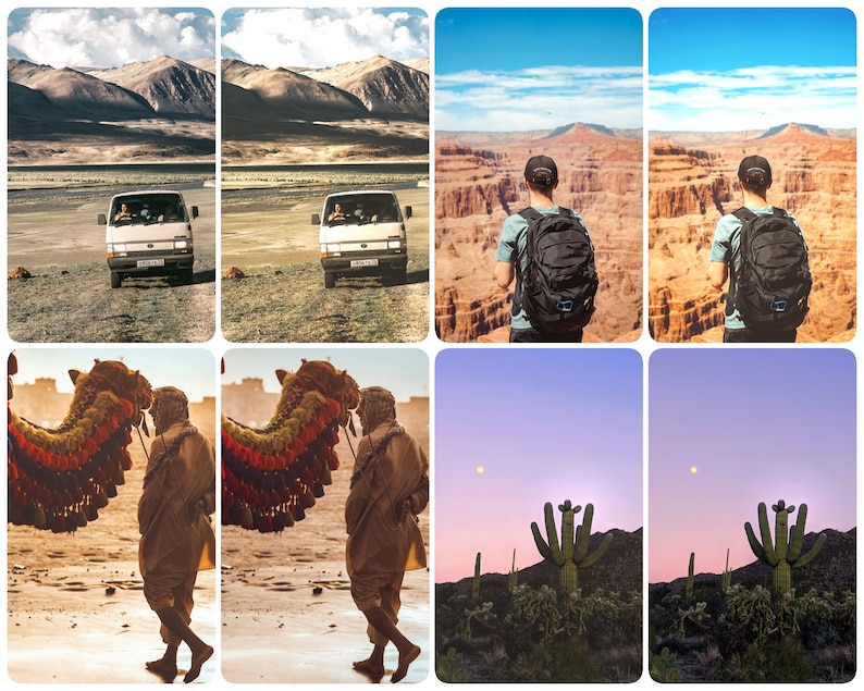 Dust Bowl Filter PSD, Photoshop Action, Photo Coloring, Photo Overlay ...