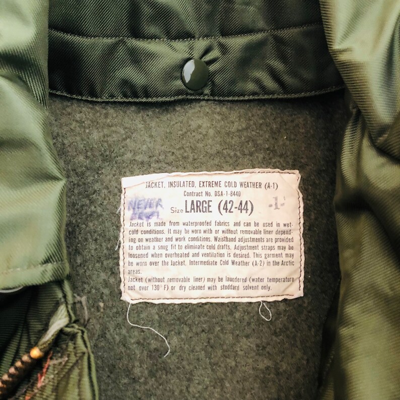 A1 Deck Jacket Large - Etsy