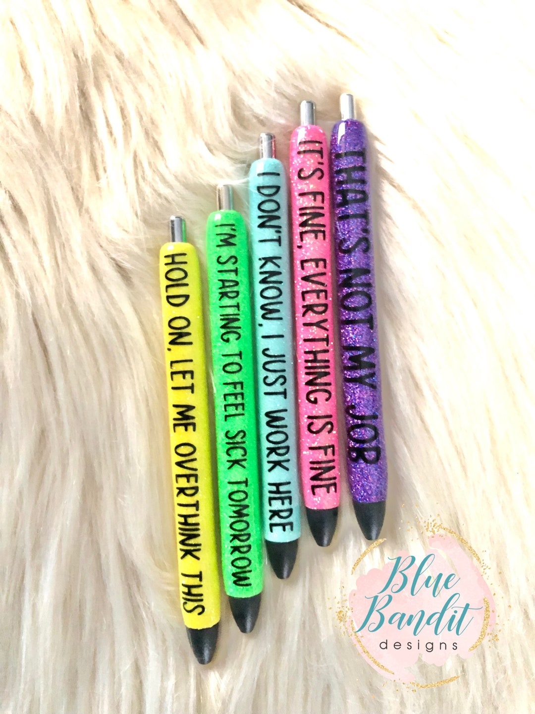 Glitter Pen, Work Pen, Snarky Pen, Funny Pen, Papermate Inkjoy 0.7mm ...