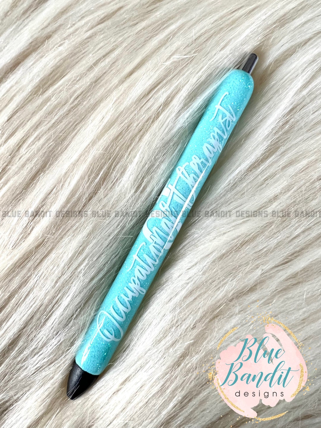 Occupational Therapist Pen, OT Glitter Pen, Epoxy Pen - Etsy