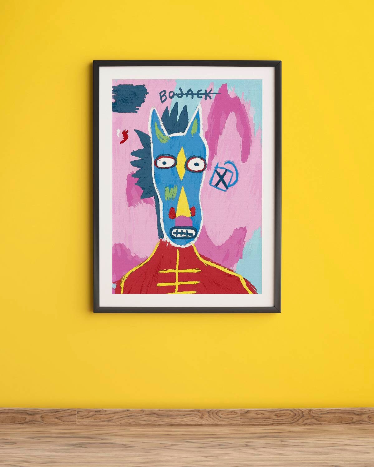 Bojack Horseman Art Poster Basquiat Print Gift for Her/him - Etsy