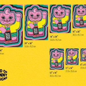 Bojack Horseman Poster | Princess Carolyn Lucky Cat Poster | Netflix ...