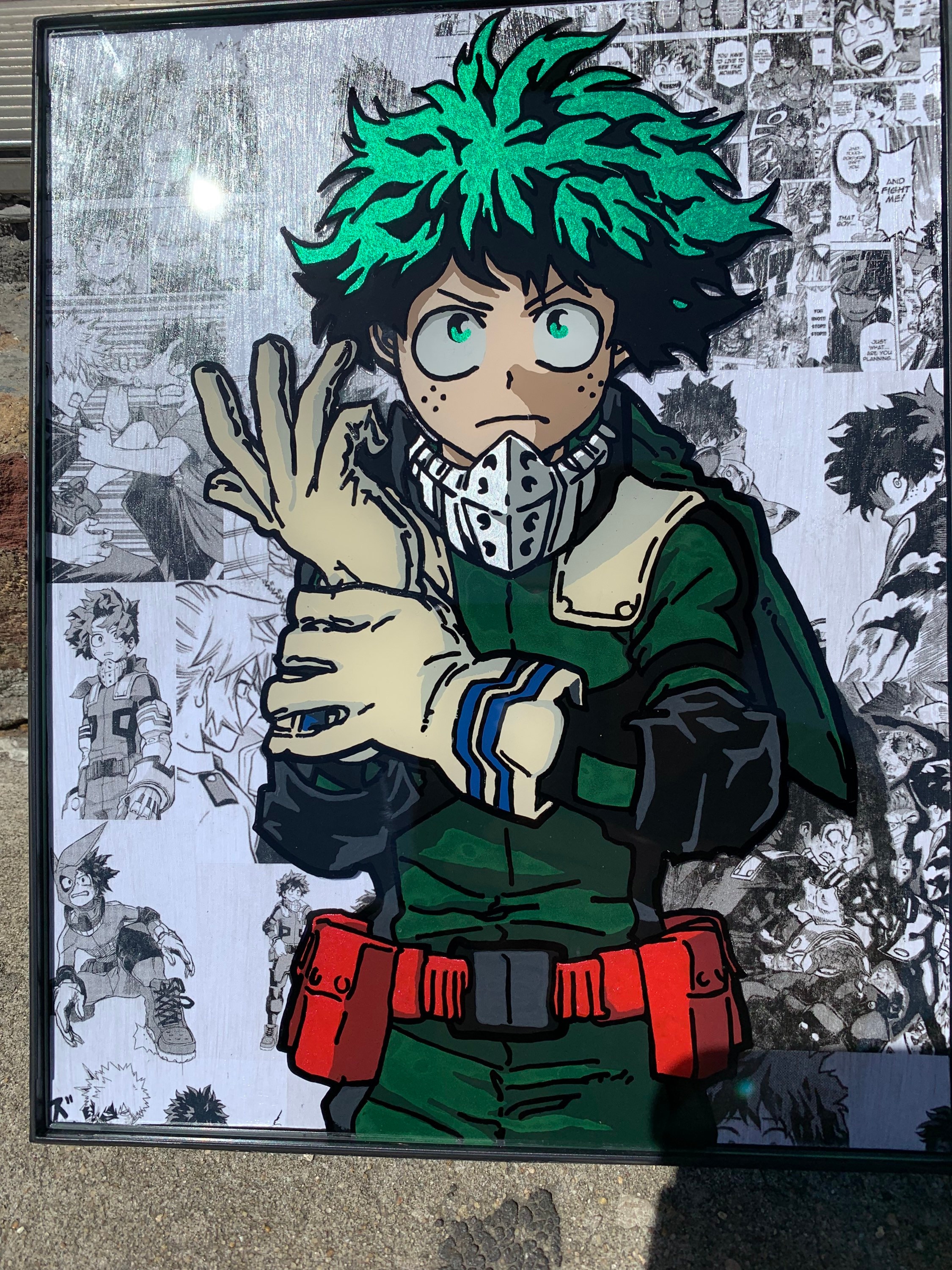 Custom Anime Glass Painting - Etsy