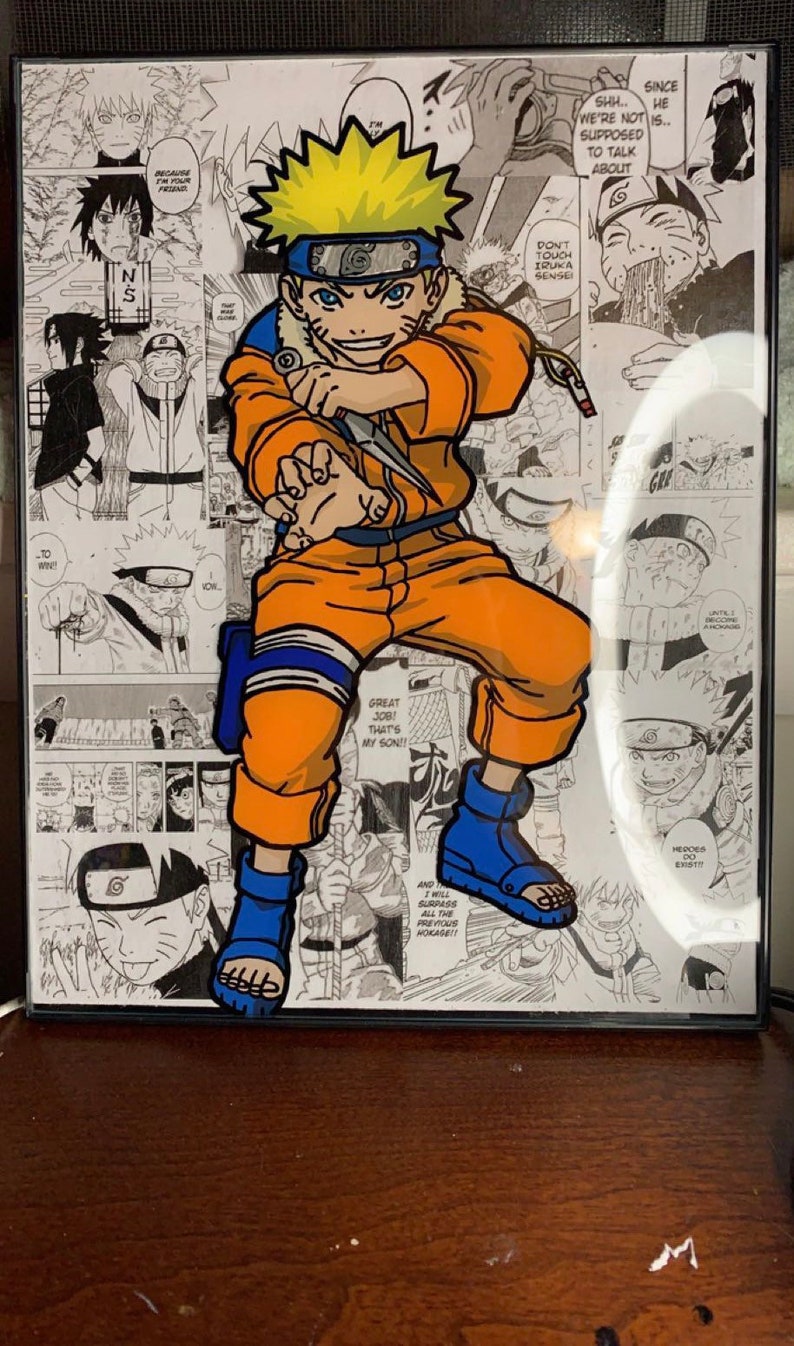 Custom Anime Glass Painting - Etsy