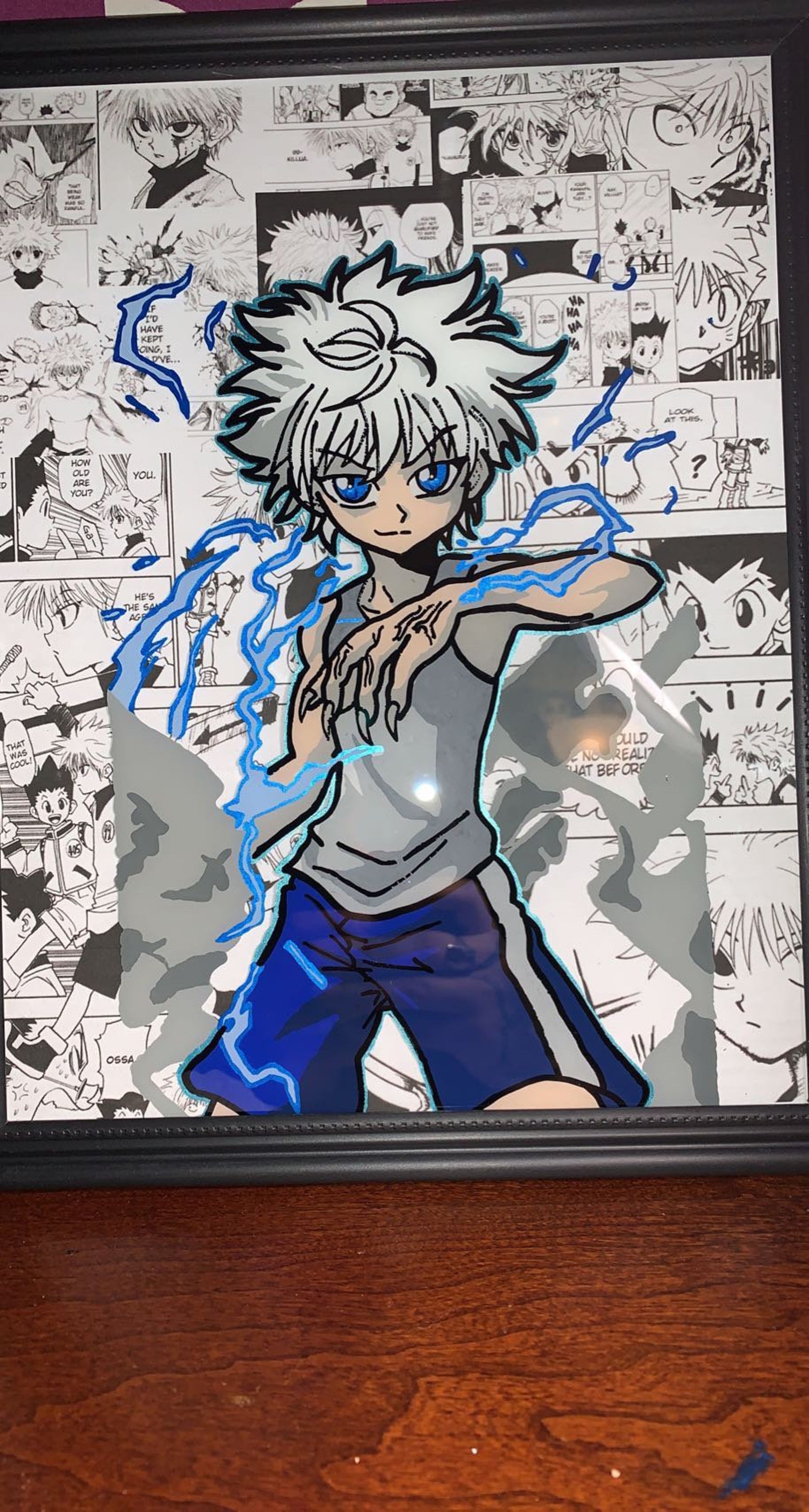 Custom Anime Glass Painting - Etsy