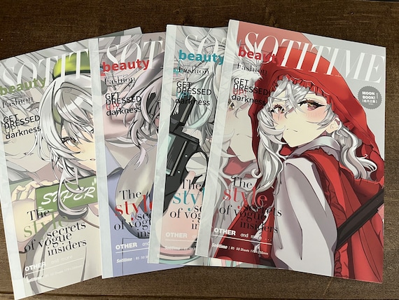 Japanese Comic Anime Style Notebook Notes Book - Etsy