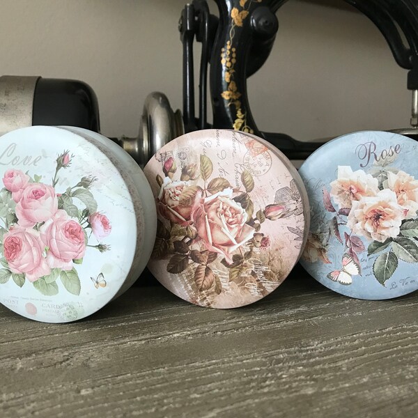 Floral Tin Box - Etsy