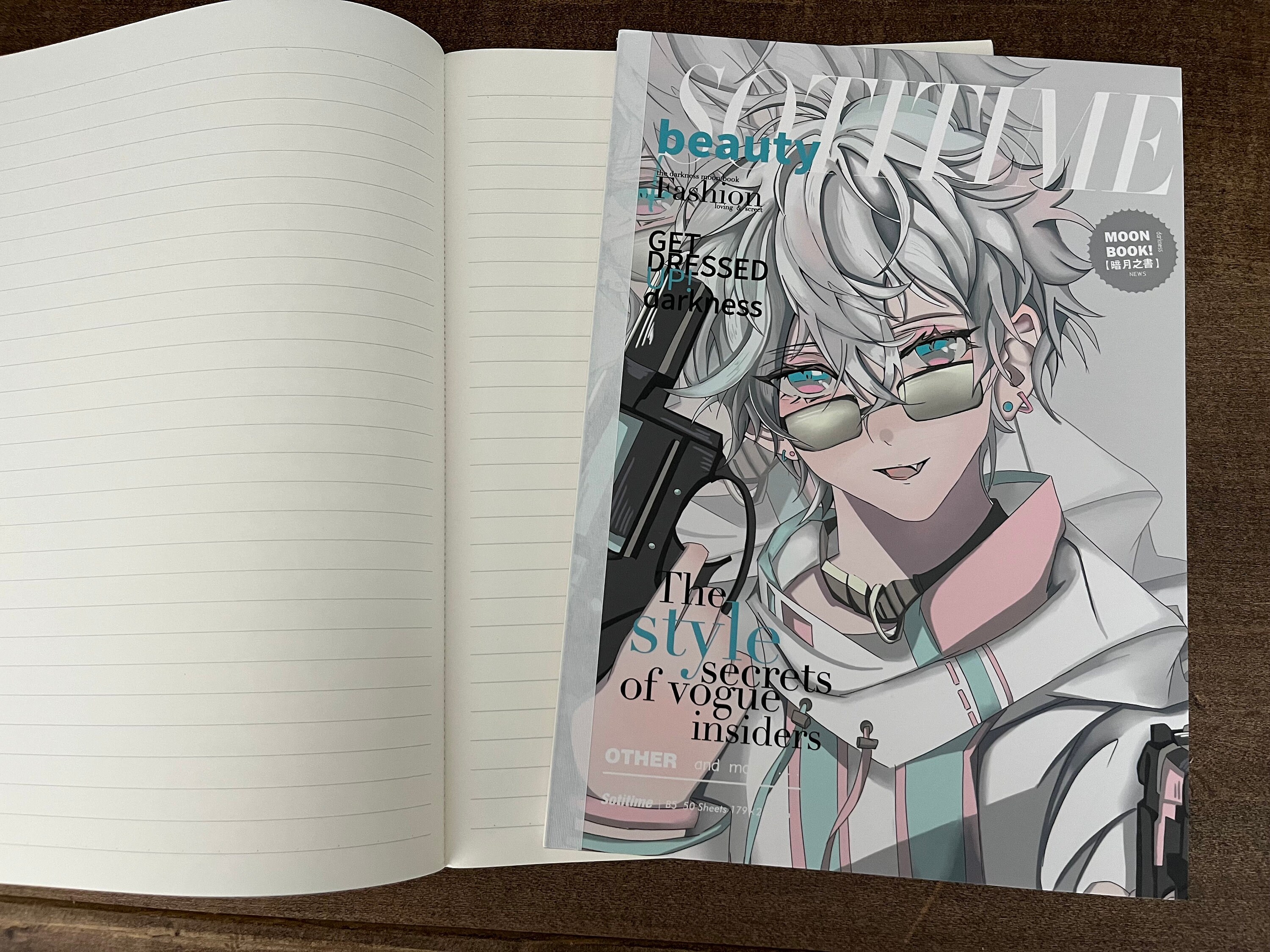 Japanese Comic Anime Style Notebook Notes Book - Etsy