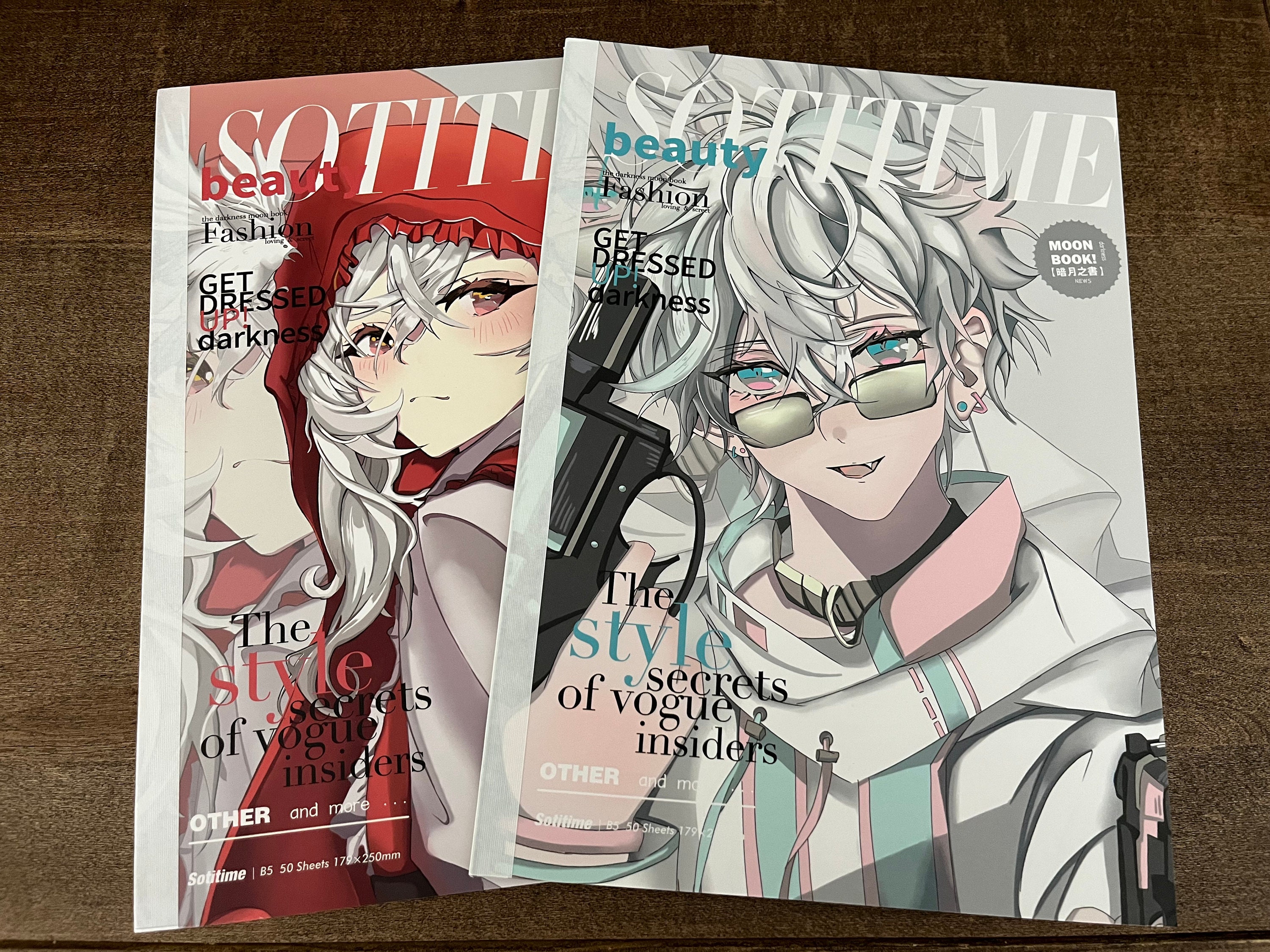 Japanese Comic Anime Style Notebook Notes Book - Etsy