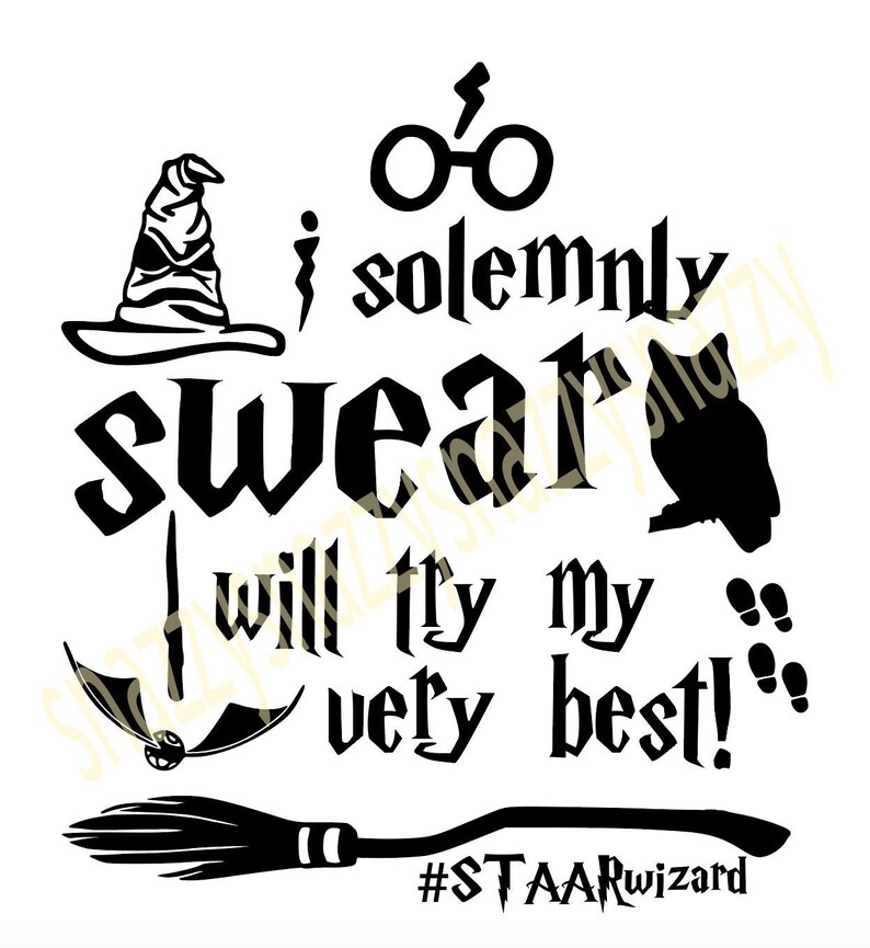 STAAR WIZARD SVG - Etsy