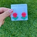 Ring Pop Earrings, Valentines Day Earrings, One of a Kind, Candy ...