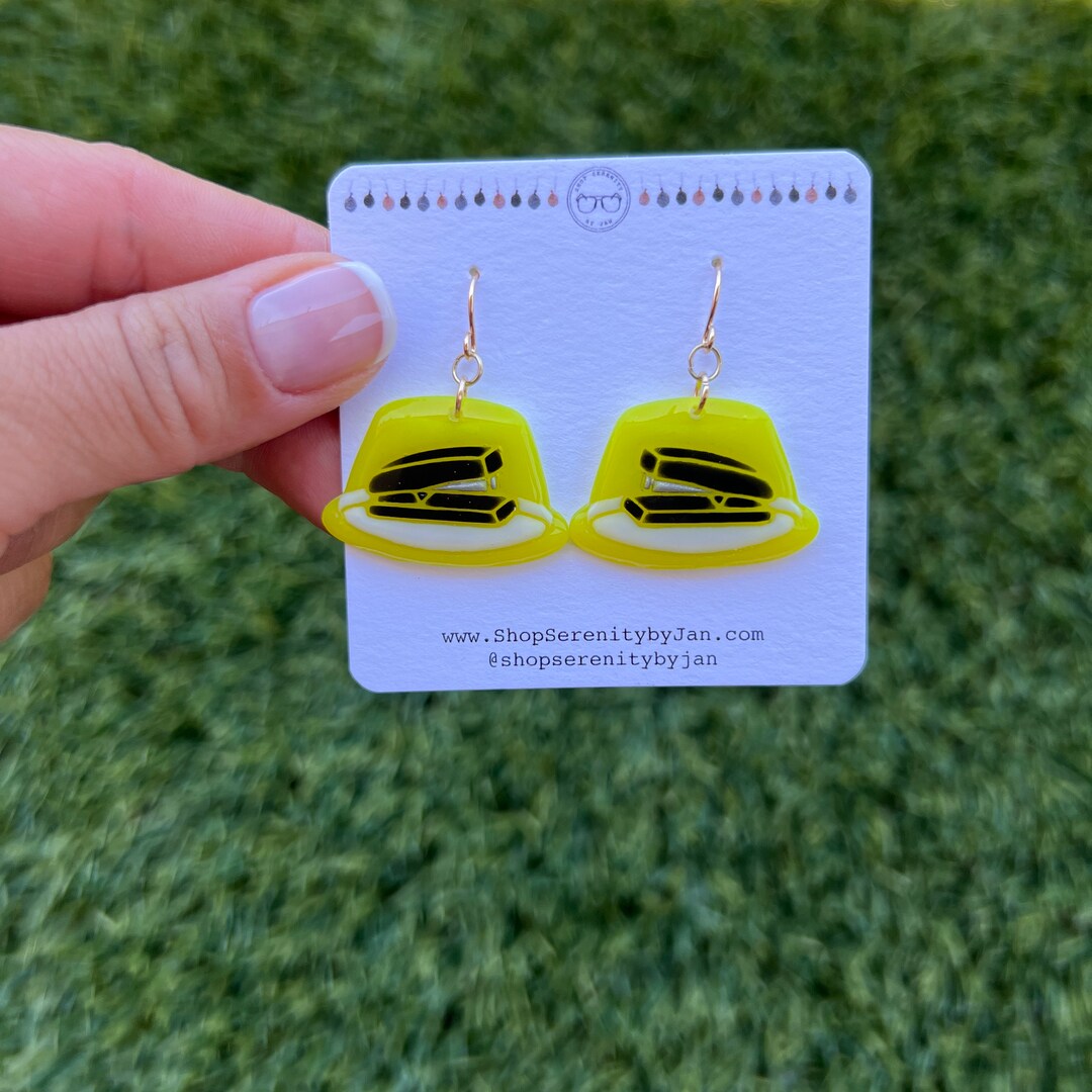 Stapler in Jello Earrings / the Office / Dwight Prank / Dwight Schrute ...