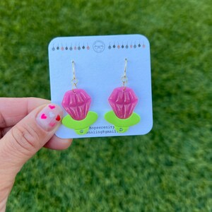 Ring Pop Earrings, Valentines Day Earrings, One of a Kind, Candy ...