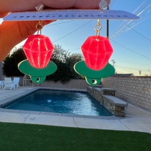 Ring Pop Earrings, Valentines Day Earrings, One of a Kind, Candy ...