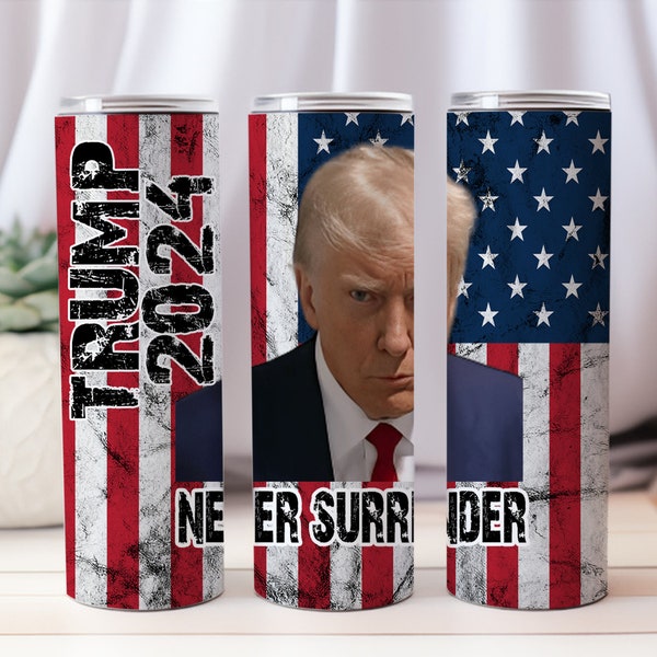 Trump Mugshot Tumbler Wrap - Etsy
