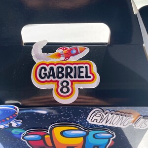 Among Us Treat Box /among Us Box/ Among Us Party Box /among Us Party ...