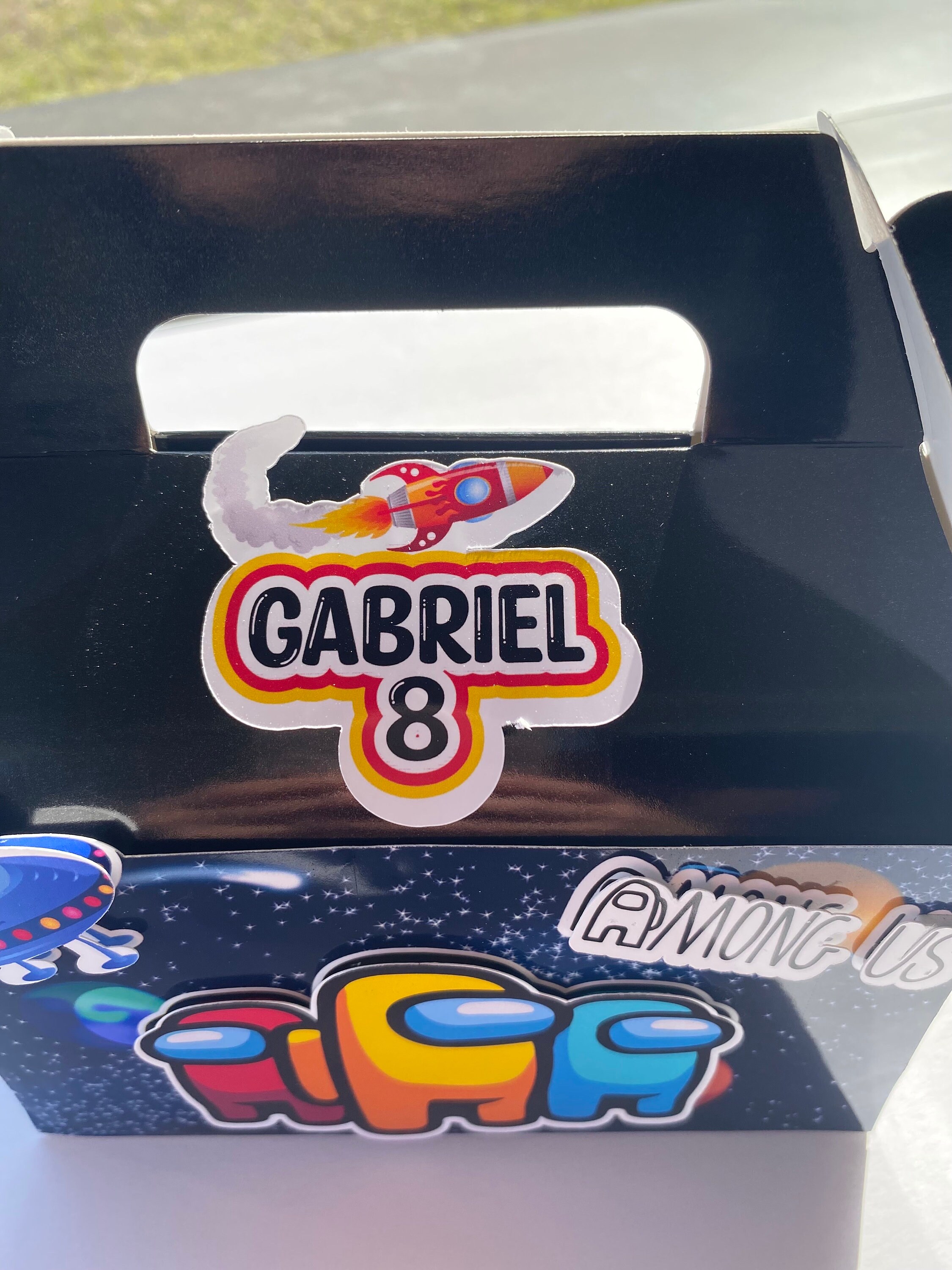 Among Us Treat Box /among Us Box/ Among Us Party Box /among Us Party ...