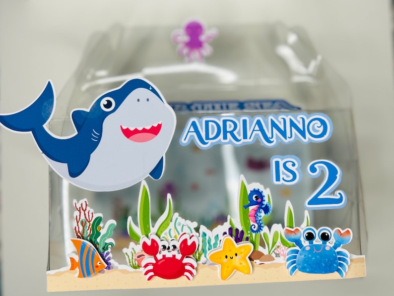 Under the Sea Party Box /sea Animals Box/ Under the Sea Party - Etsy