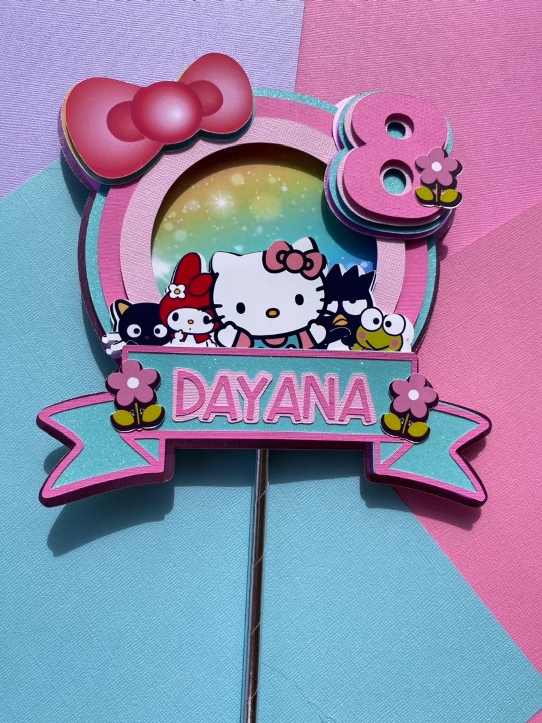 Hello Kitty Cake Topper/ Hello Kitty Party Decoraciones /cake - Etsy Canada