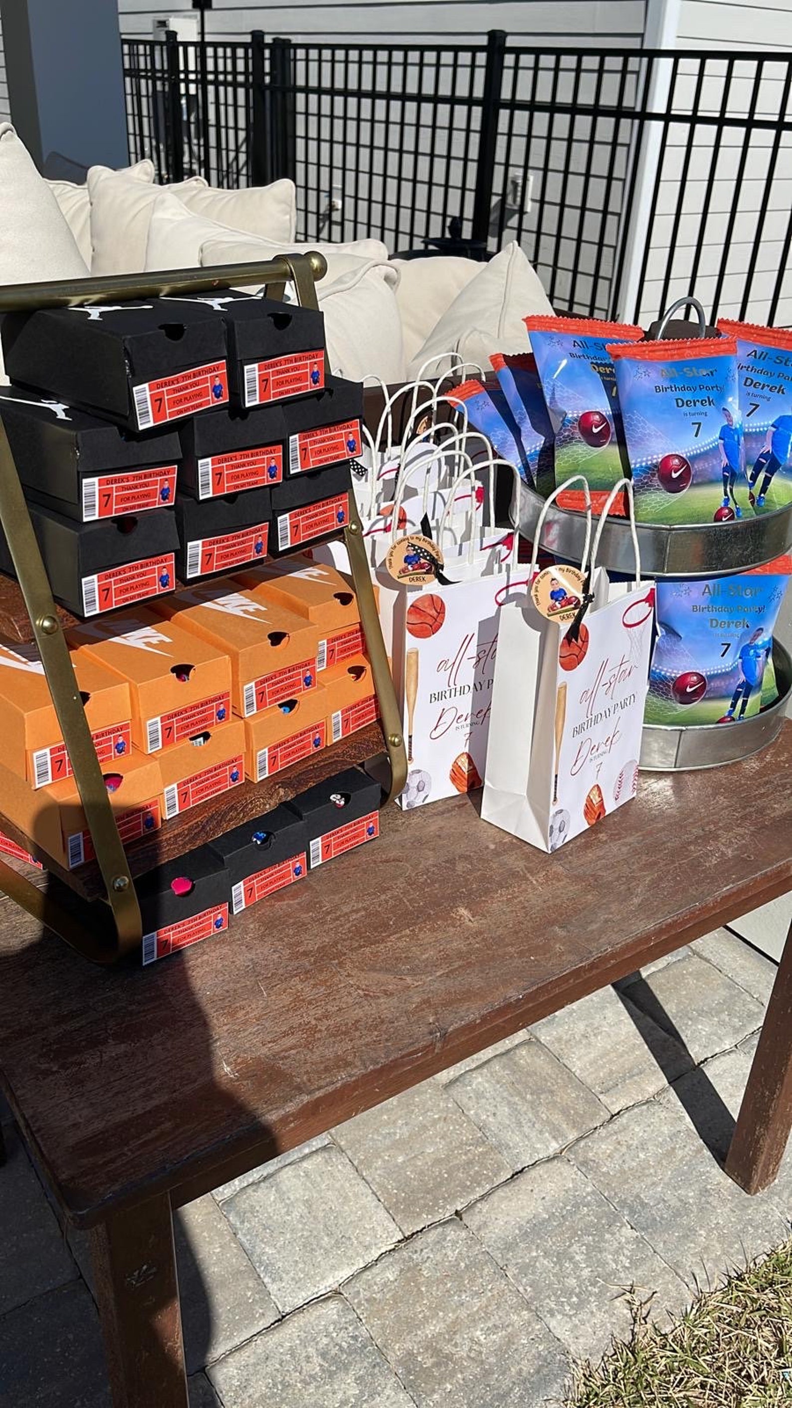 Mini Nike Party Favor Sneaker Box - Etsy