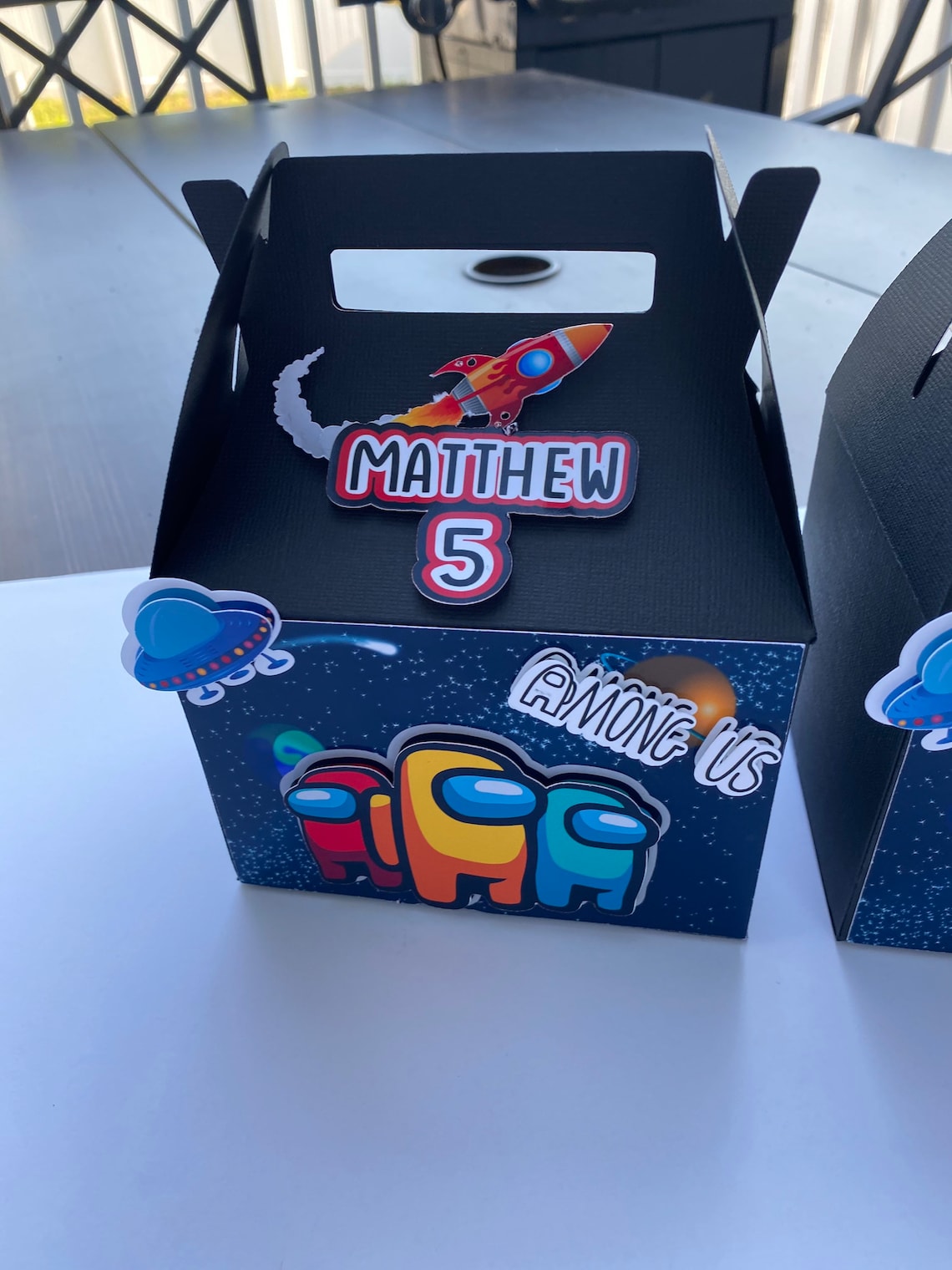 Among Us Treat Box /among Us Box/ Among Us Party Box /among Us - Etsy