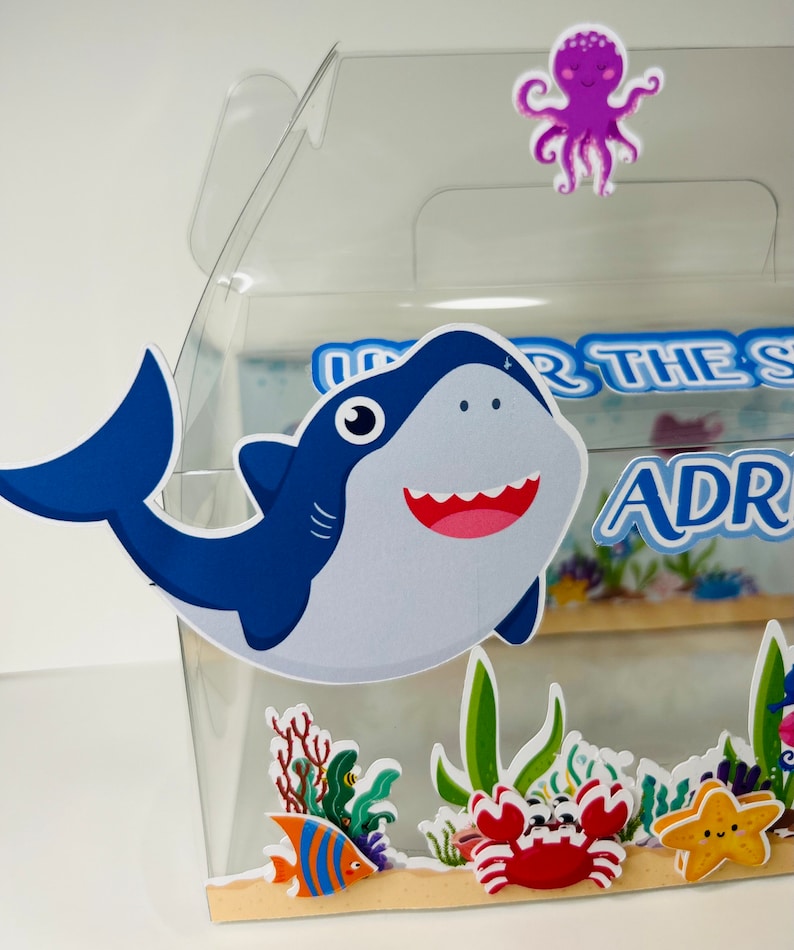 Under the Sea Party Box /sea Animals Box/ Under the Sea Party Box /sea ...