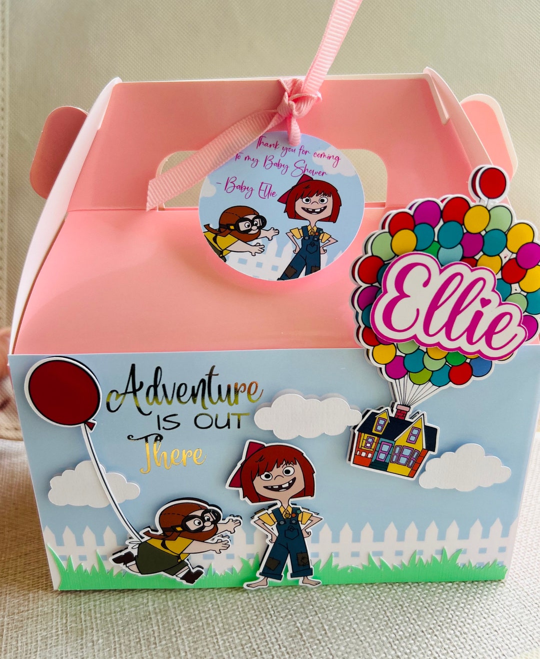 Up Carl and Ellie Adventure Book Gable Box / Carl and Ellie up ...