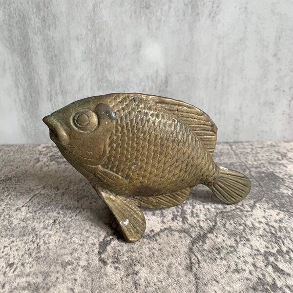 Brass Fish - Etsy