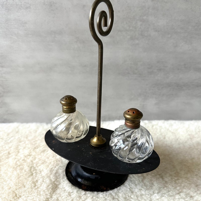 Antique Salt and Pepper Shakers - Etsy