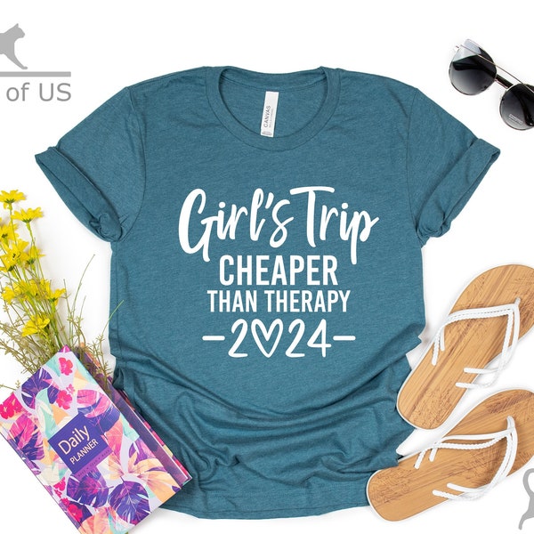 Girls Trip Cheaper Than Therapy Shirt - Etsy