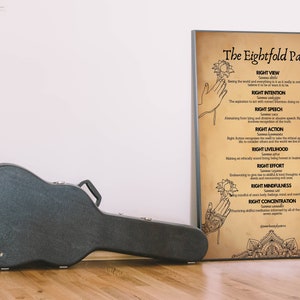 Eightfold Path Printable, INSTANT DOWNLOAD, Buddha Wall Art, Buddhism ...