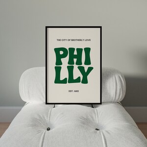 Philly Typography Art Print | Philadelphia City of Brotherly Love ...